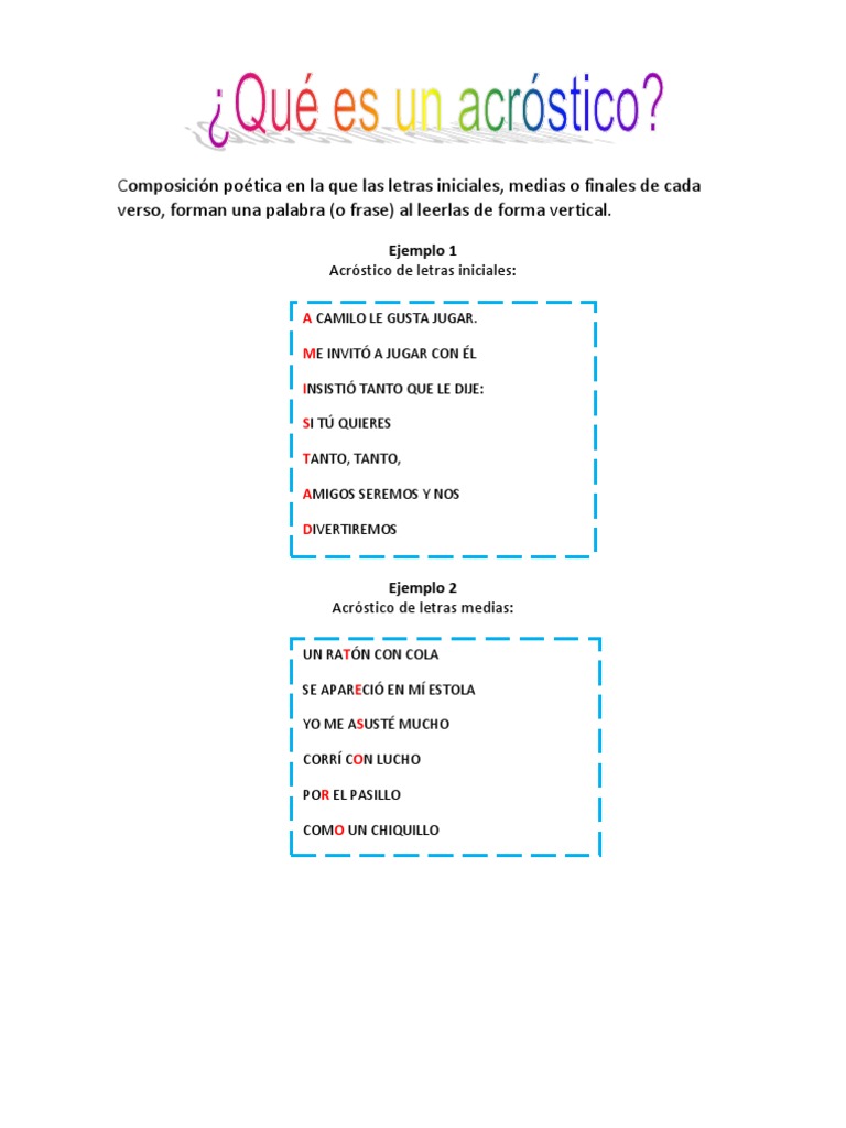 Acróstico