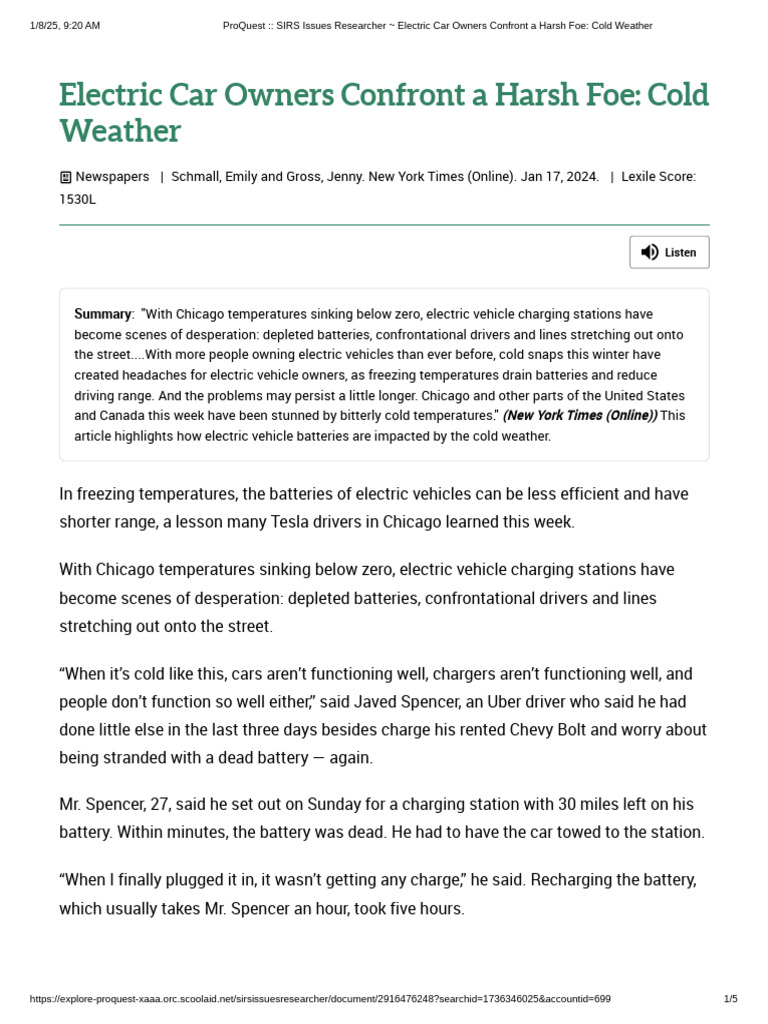 English 9th Grade Research | PDF | Electric Vehicle | Electric Car