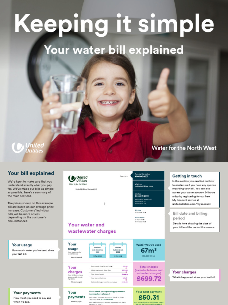 Understanding Your Water Bill Explained | PDF
