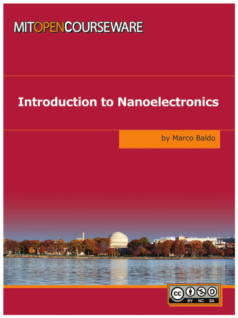 Nanoelectronics MIT Textbook | PDF | Wave Function | Electron