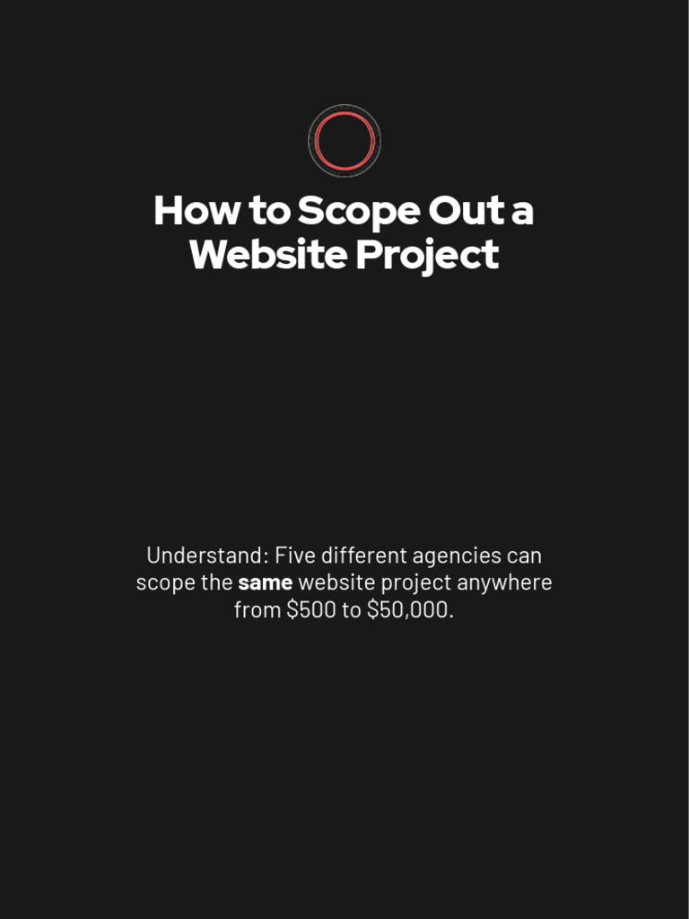 Scope-a-Website-Project | PDF | User Interface Design | Fee