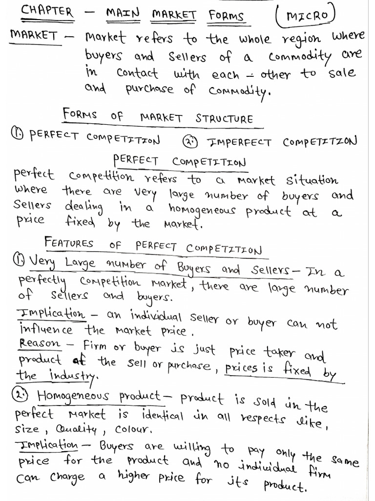 Forms of Market 11th | PDF