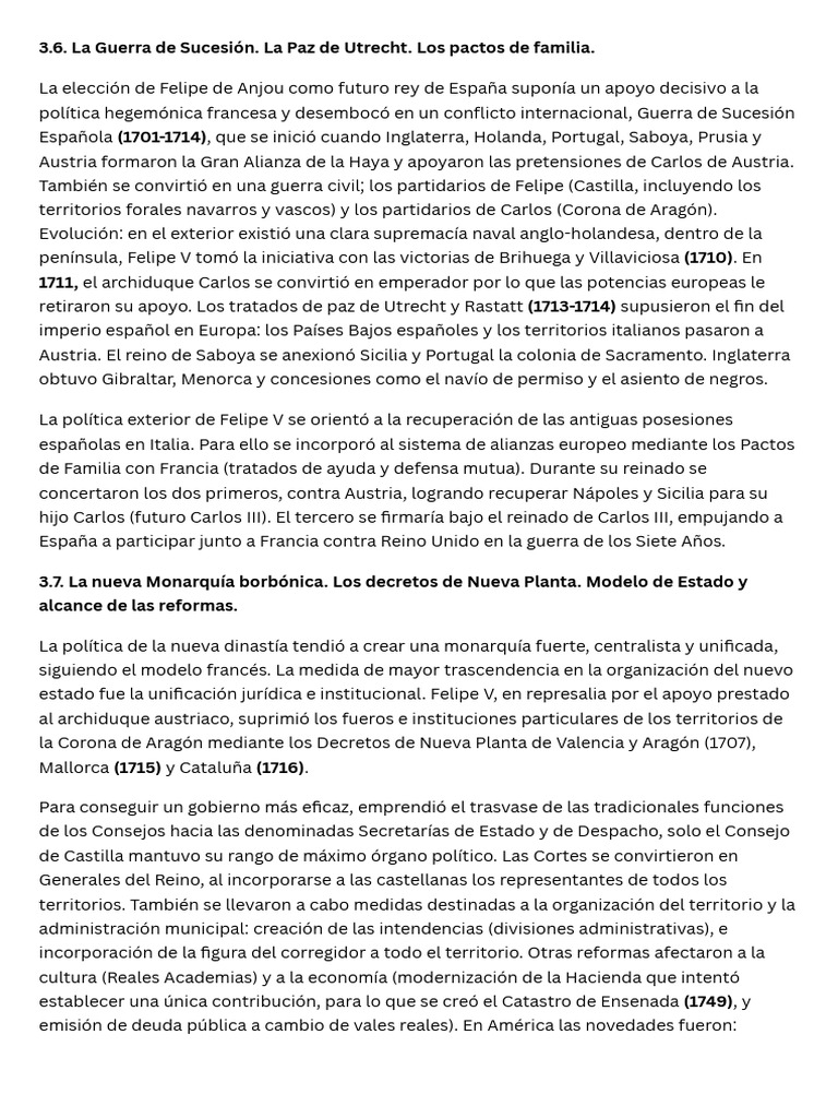 Bloque 3.2 y Bloque 4 | PDF | España | Napoleón