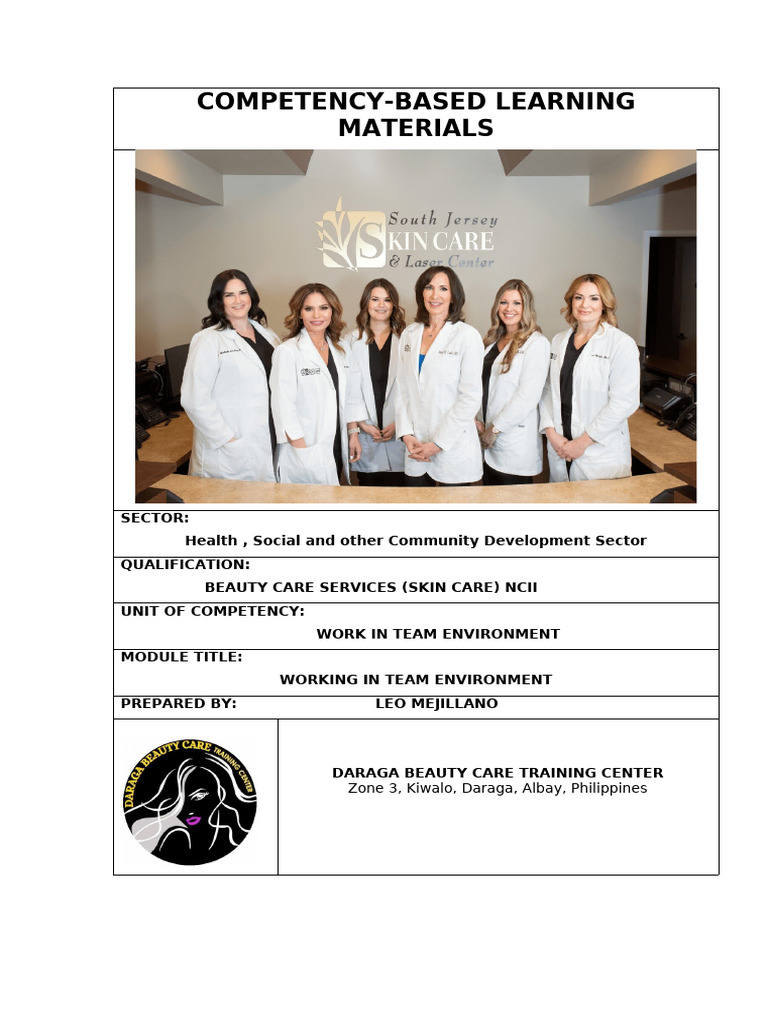 CBLM Basic 2 | PDF | Communication | Organizational Culture