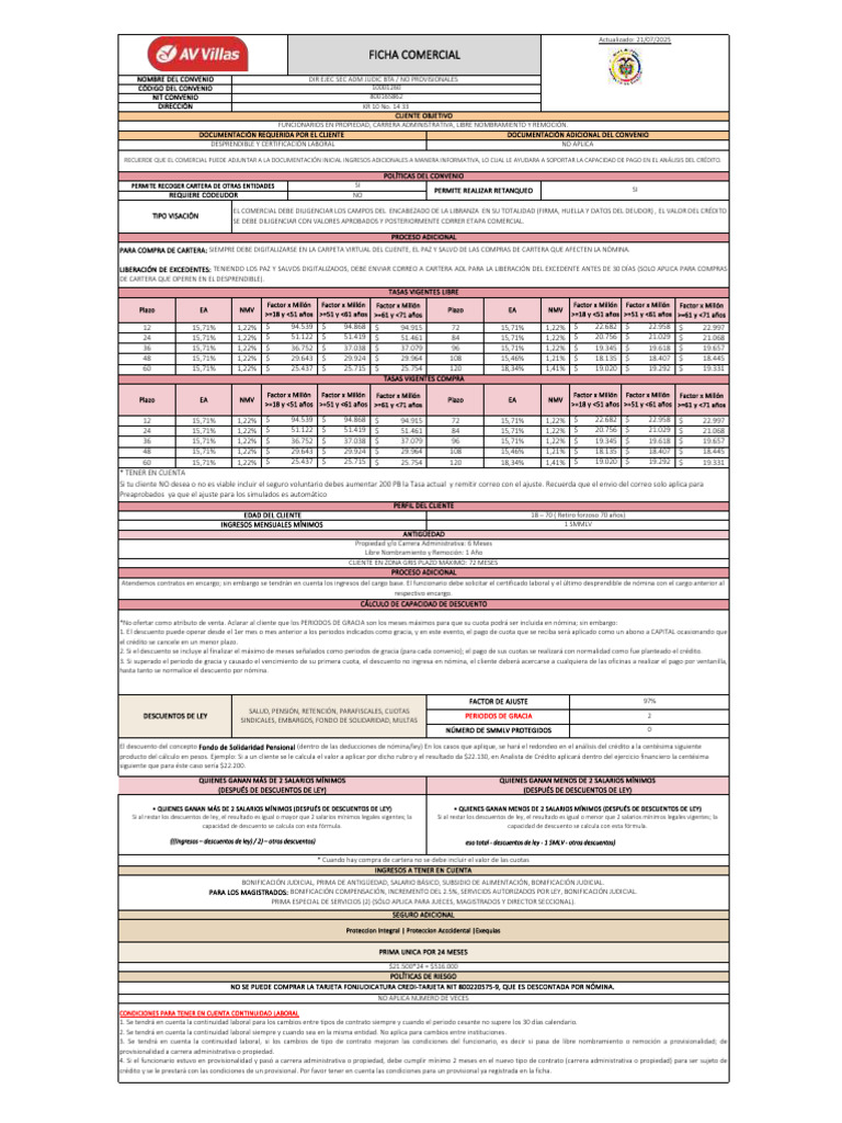 10001260 Dir Ejec Sec Adm Judic Bta - No Provisionales | PDF | Informática