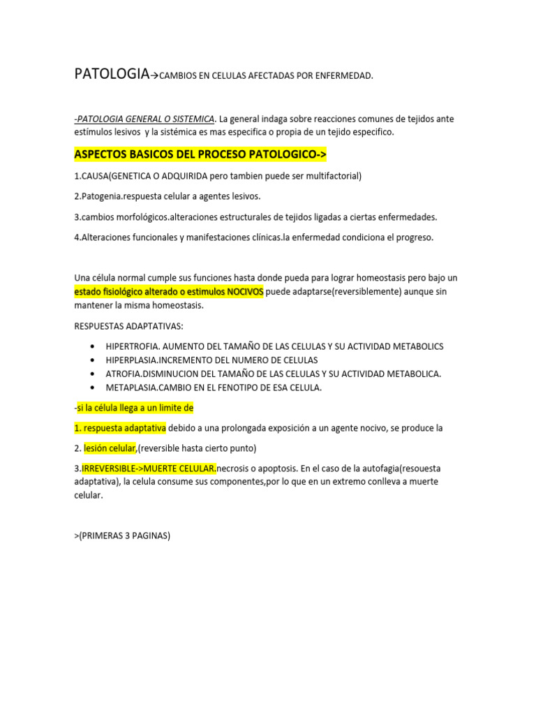 Lesión celular, apoptosis y necrosis | PDF | Apoptosis | Biología Celular
