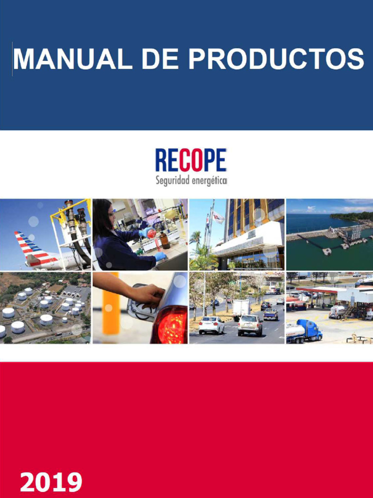 Manual-de-Productos-2019 | PDF | Gasolina | Gas de petróleo licuado