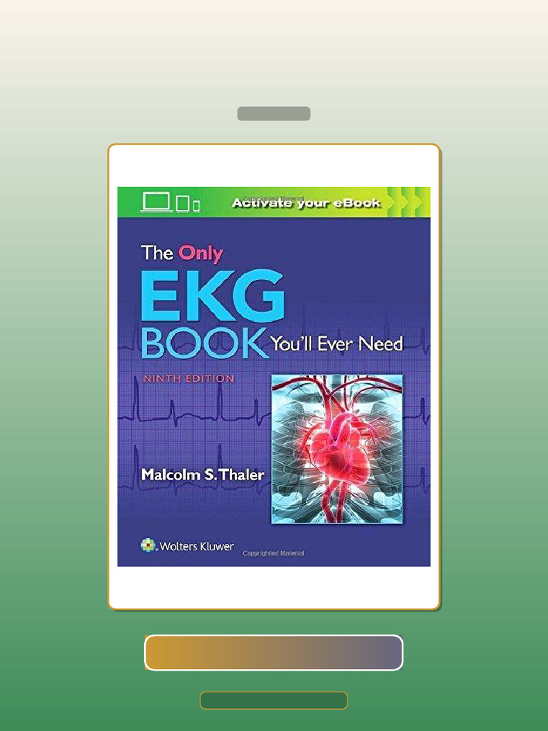 Test Bank for the Only EKG Book Youll Ever Need Ninth North American ...