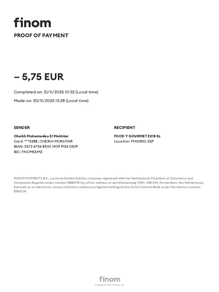 Finom Payment 21112025 | PDF