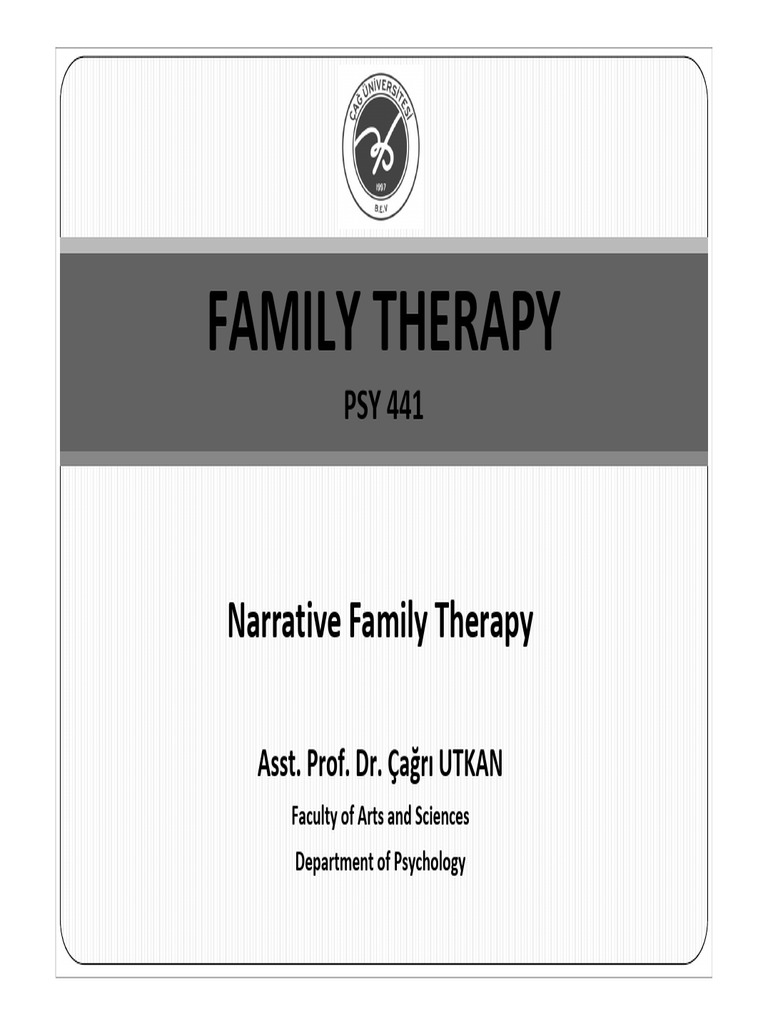 Narrative Family Therapy Techniques Guide | PDF | Family Therapy ...