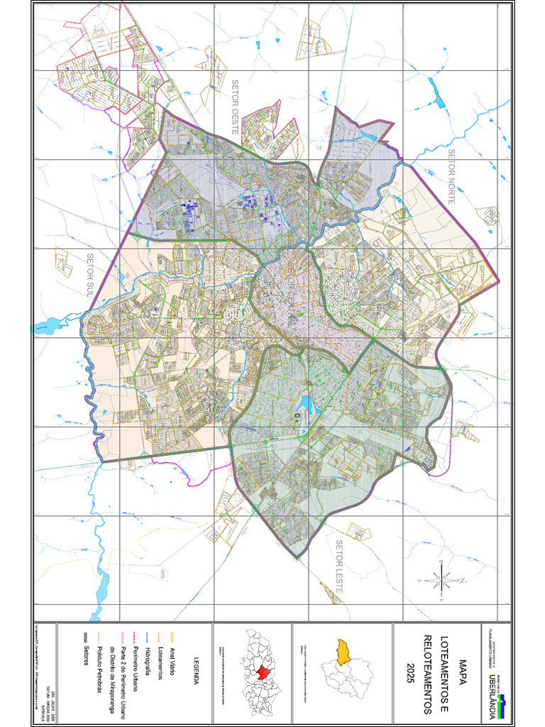 Mapa Loteamentos 2025 | PDF