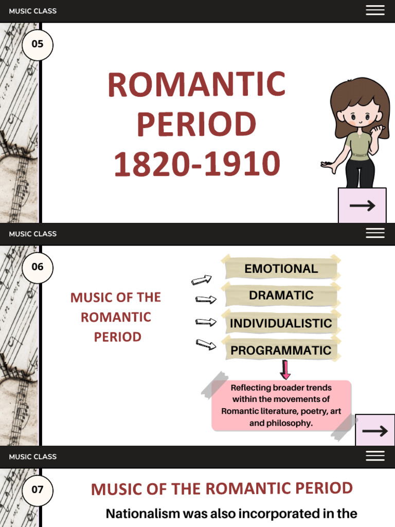 Romantic Era Music Composers Overview | PDF | Frédéric Chopin ...