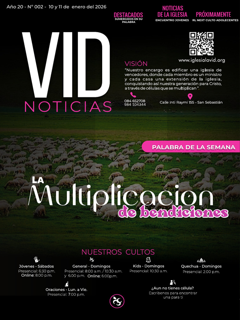 VID Noticia 10 y 11 de Enero 2026 | PDF