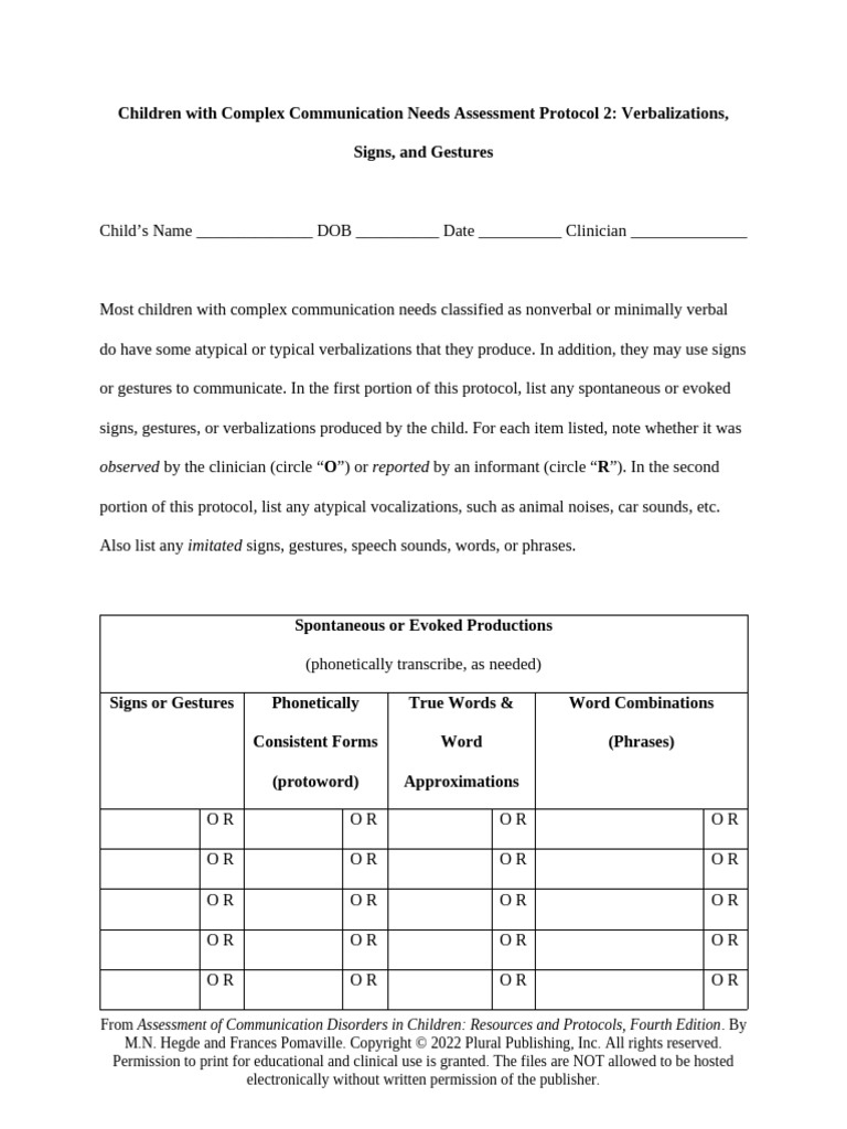 Protocol 2 Verb Signs Gestures | PDF | Gesture | Speech