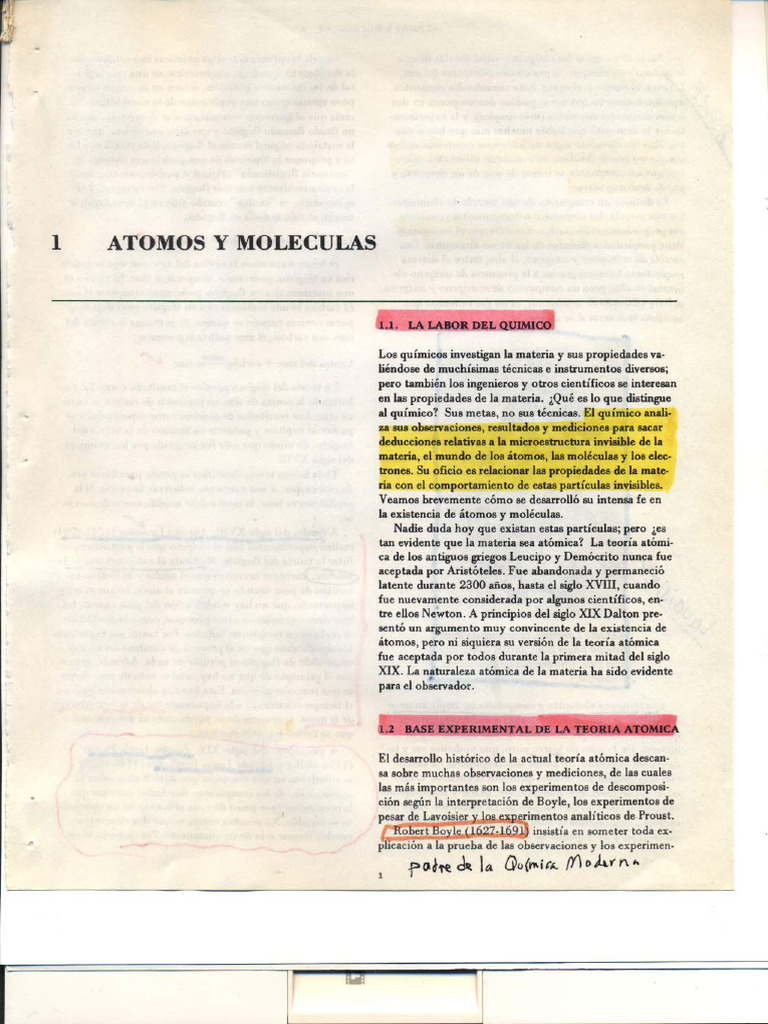 13 Atomos y Moleculas | PDF