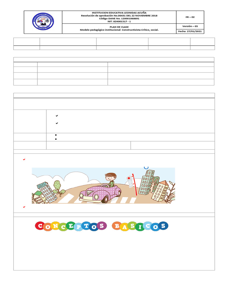Planes de Clases Sociales - Primer Periodo 2025 | PDF | Alcalde | Escuelas