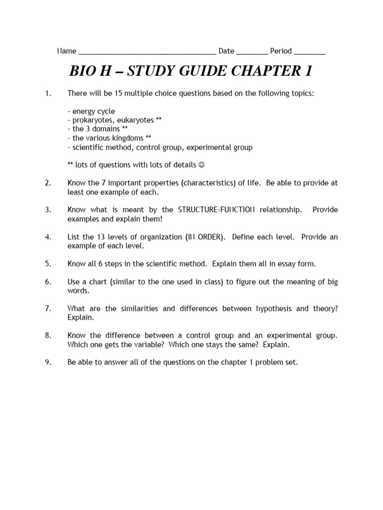 BioH-SG-1 | PDF
