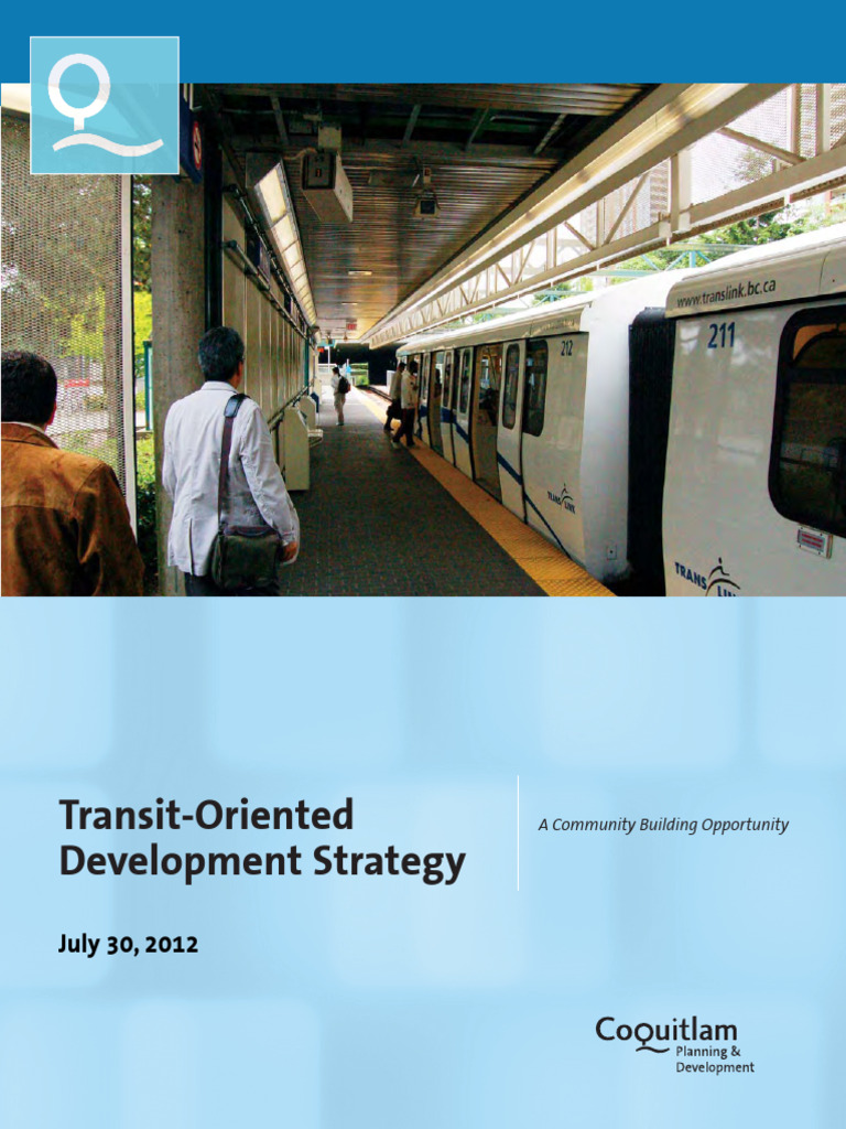 Coquitlam Transit-Oriented Development Plan | PDF | Urban Planning ...