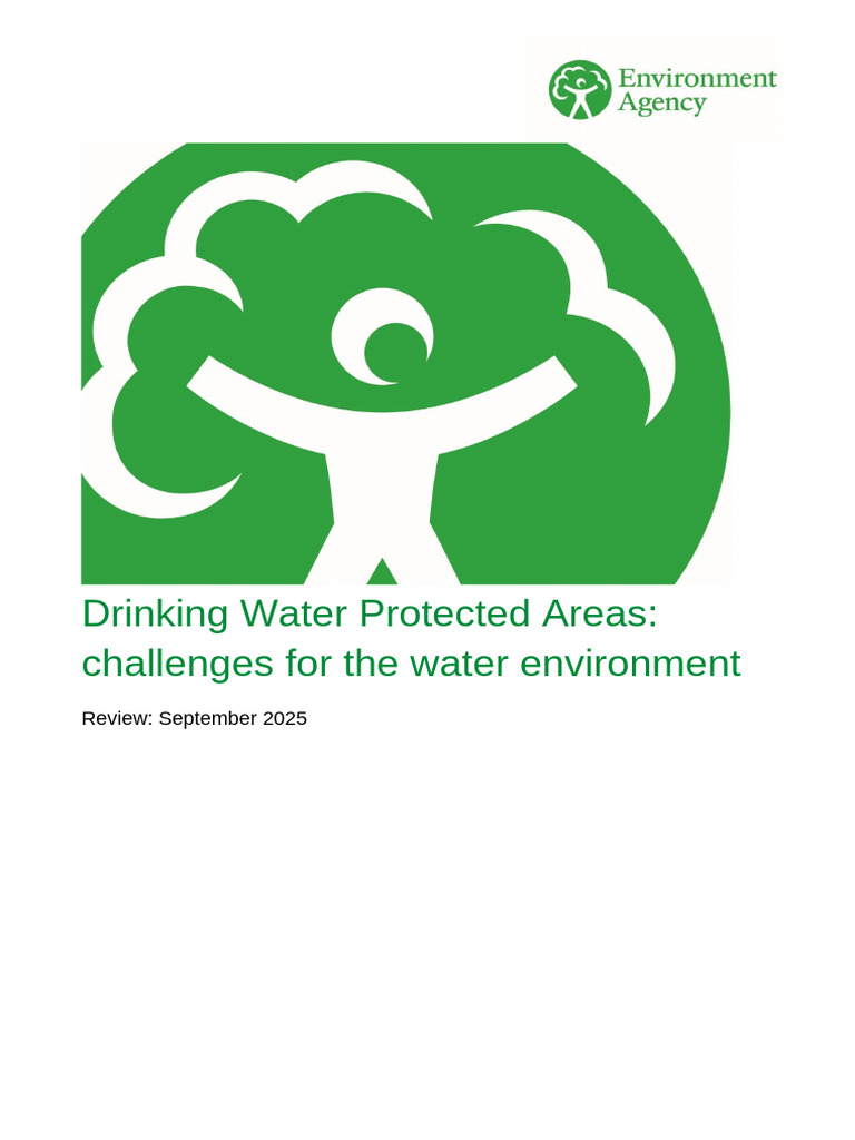 Drinking Water Protected Areas Challenges for the Water Environment ...