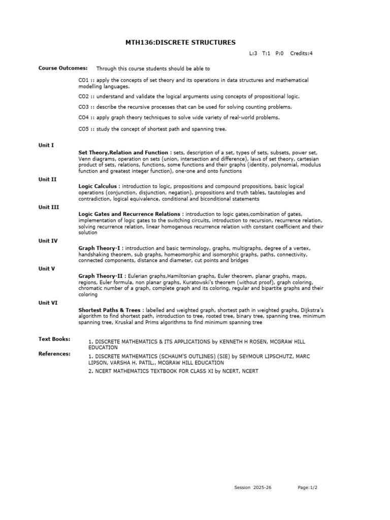 Maths | PDF | Graph Theory | Function (Mathematics)