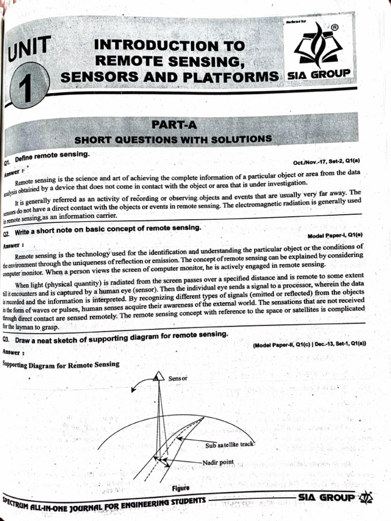 unit 1 | PDF | Electromagnetic Spectrum | Electromagnetic Radiation