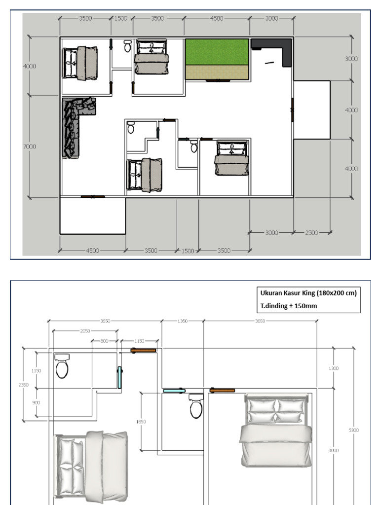 Draft house Pak Wayan (1) | PDF