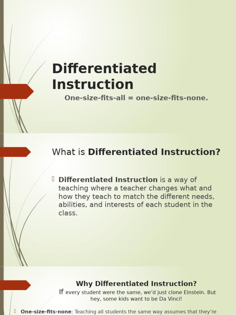 Understanding Differentiated Instruction | PDF | Differentiated Instruction