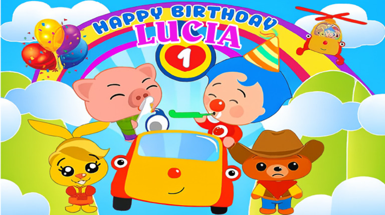 BANNER 1.25x70 Plim Plim Cumple | PDF
