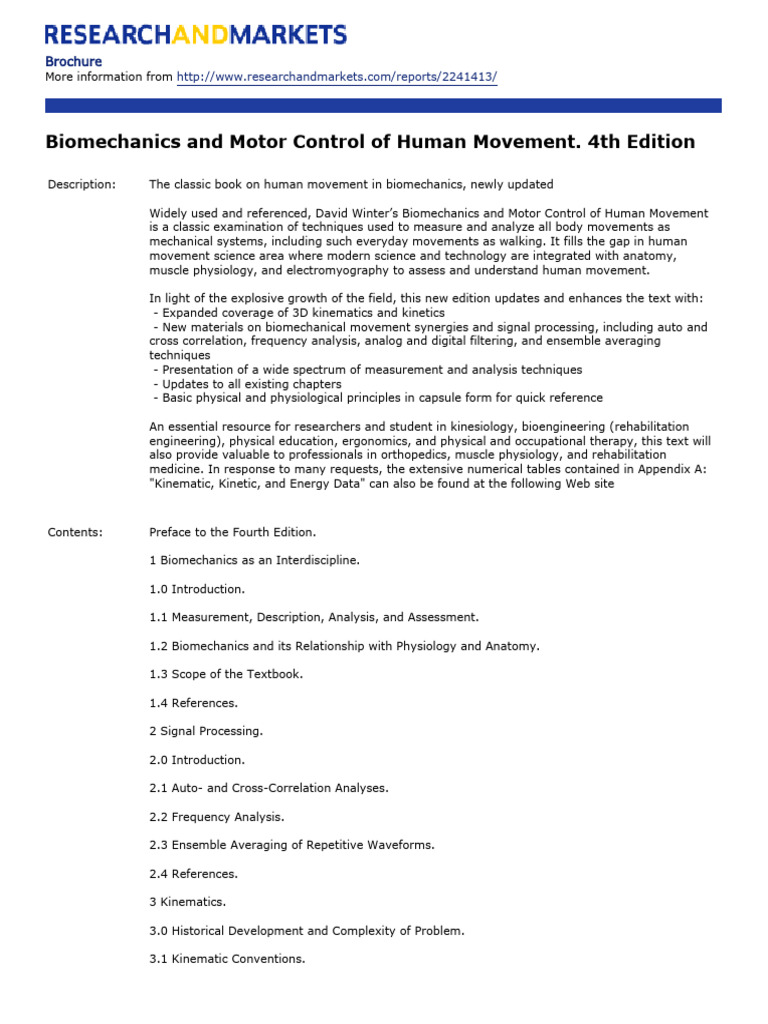 Biomechanics and Motor Control of Human (2) | PDF | Ankle | Force