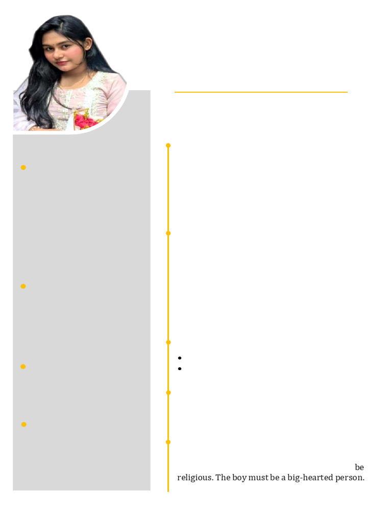 Maliha Jaher Jara Marriage Cv-1-2 | PDF