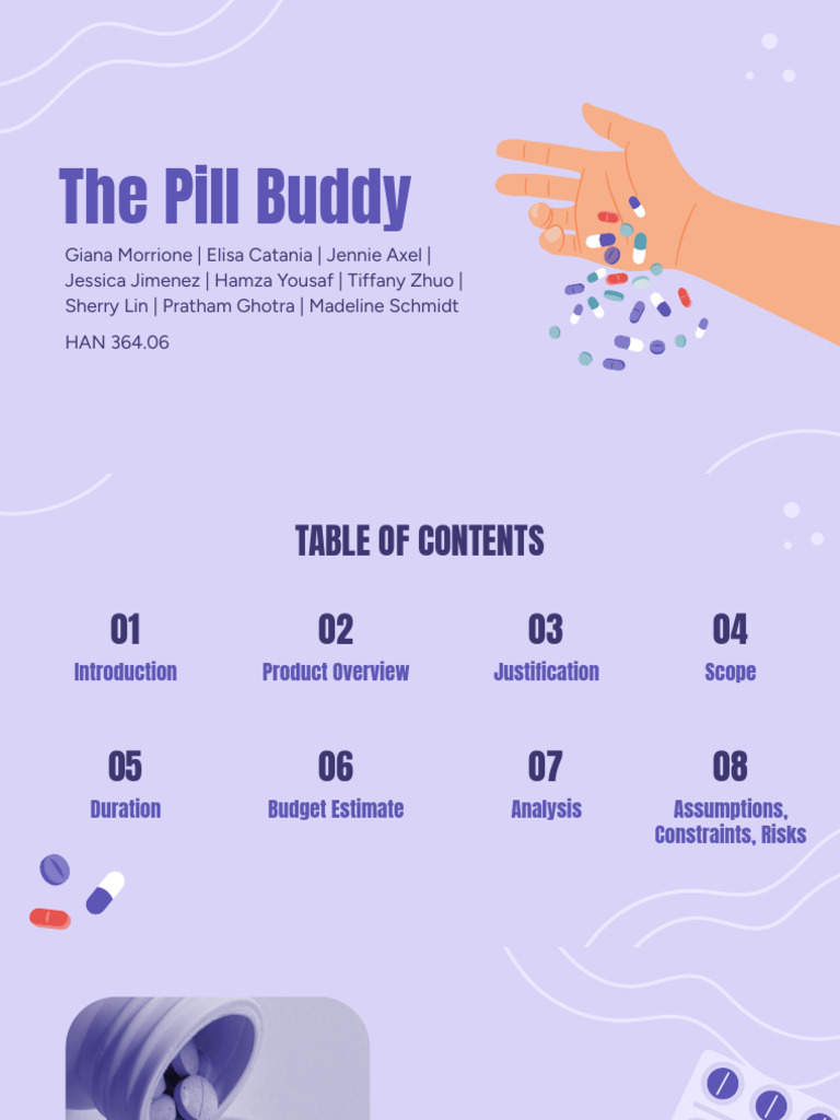 Pill Buddy Presentation | PDF | Electronic Health Record | Health Care