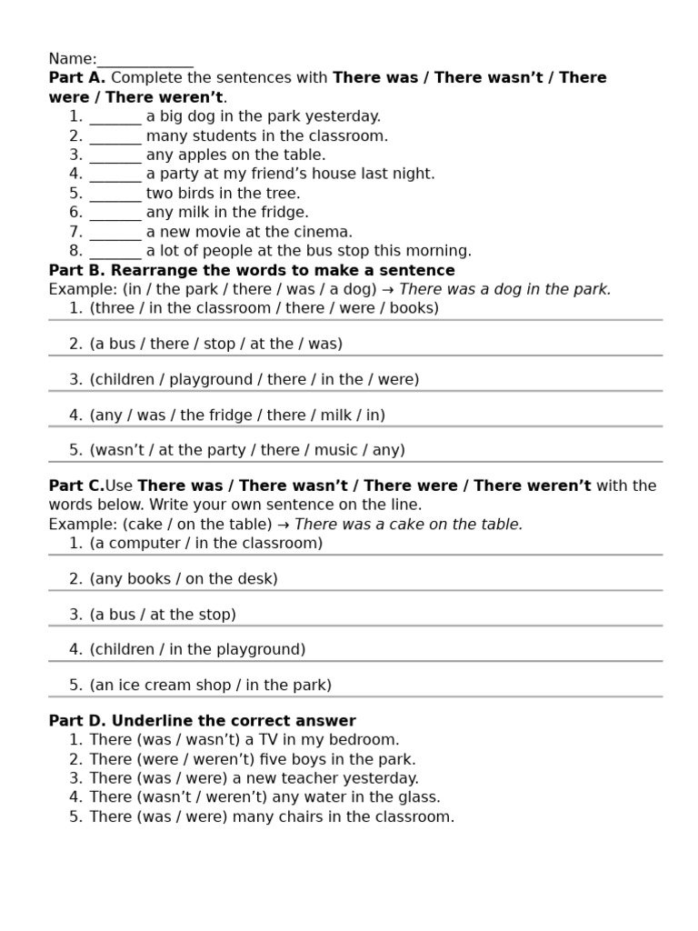 Kids3A Unit 2 Check HW | PDF