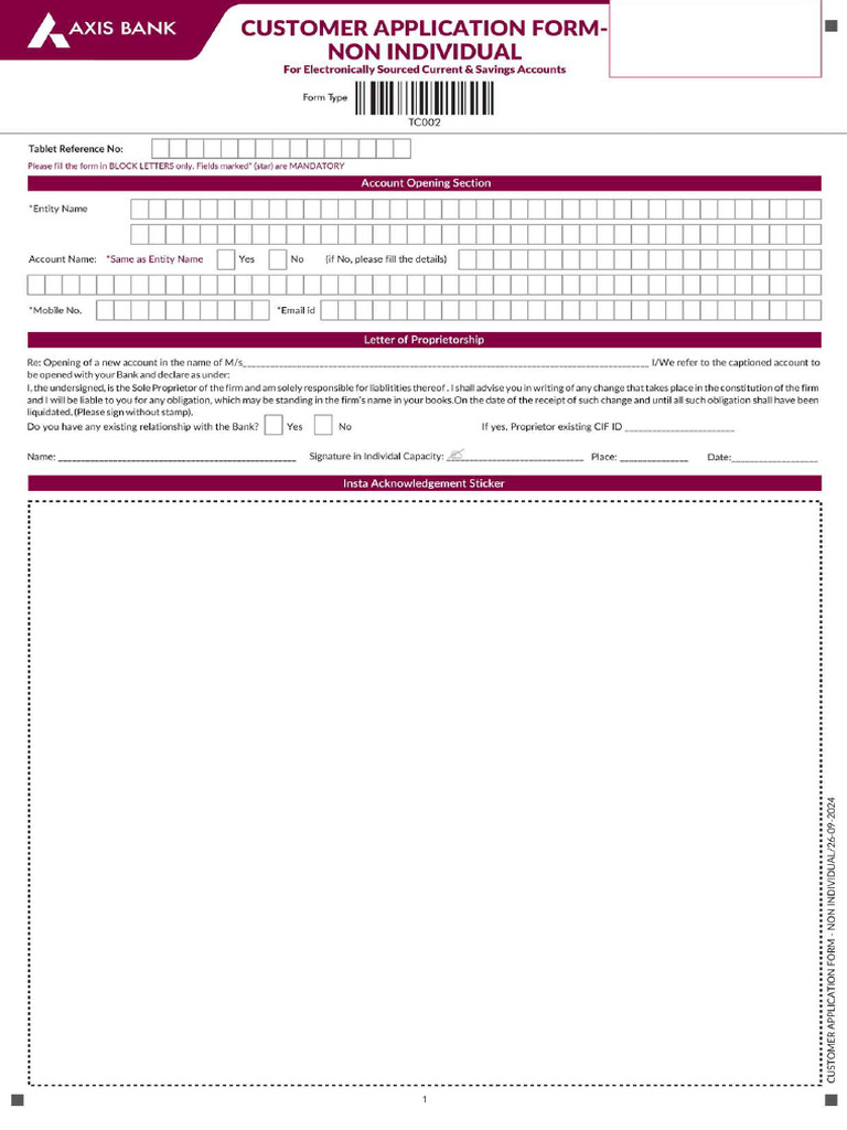 Tablet Application Form Non Individual 5sep Copy | PDF