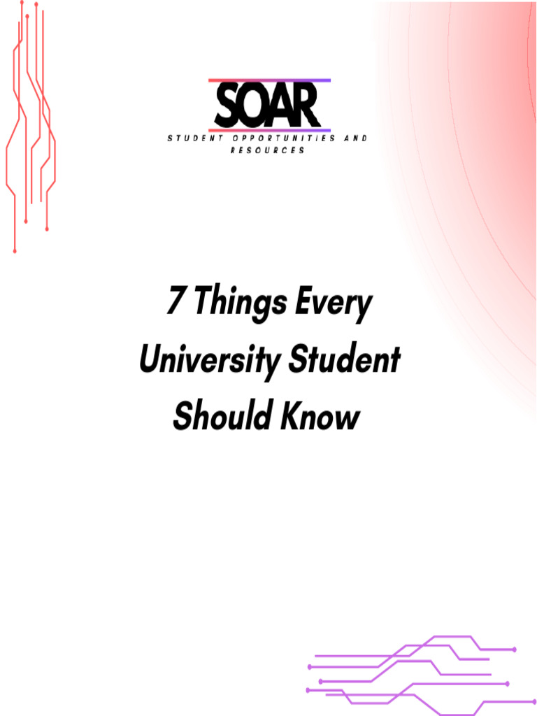 Top Tips for University Students 1737607803 | PDF