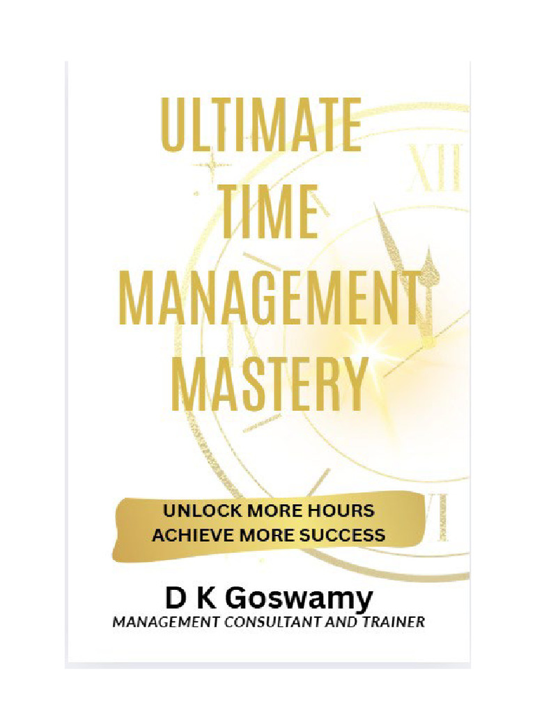 Time Managemnt English.final.19.12.2025 | PDF | Time Management ...