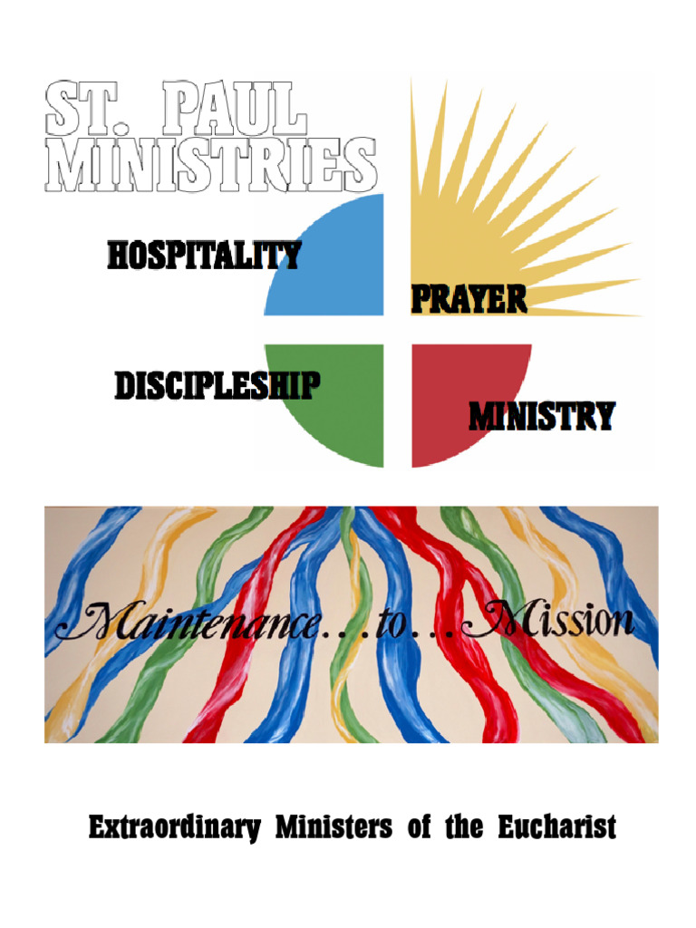 Eucharistic Minister Commitment Guide | PDF | Eucharist | Liturgy