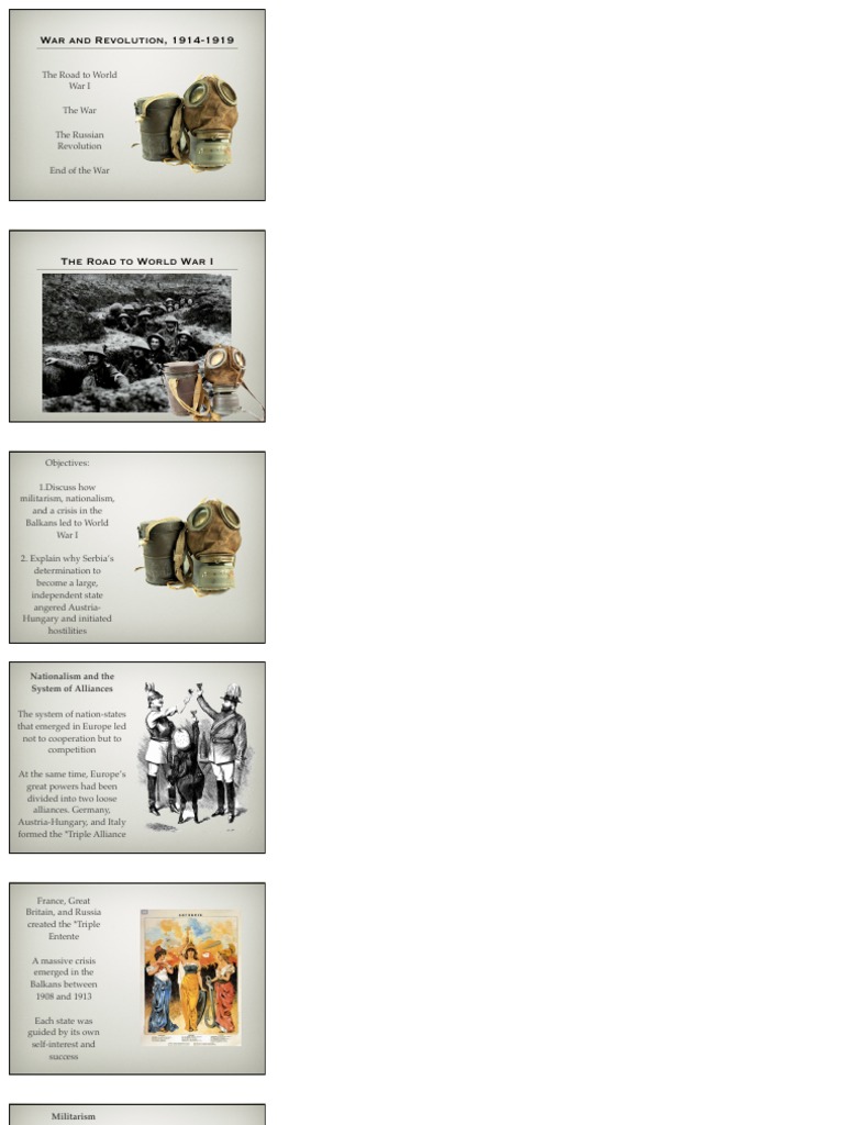 Causes and Consequences of WWI | PDF