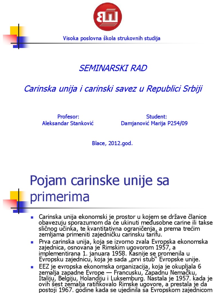 Seminarski Rad | PDF