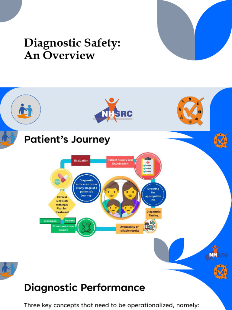 Diagnostic Safety: Key Concepts & Challenges | PDF | Medical Diagnosis ...