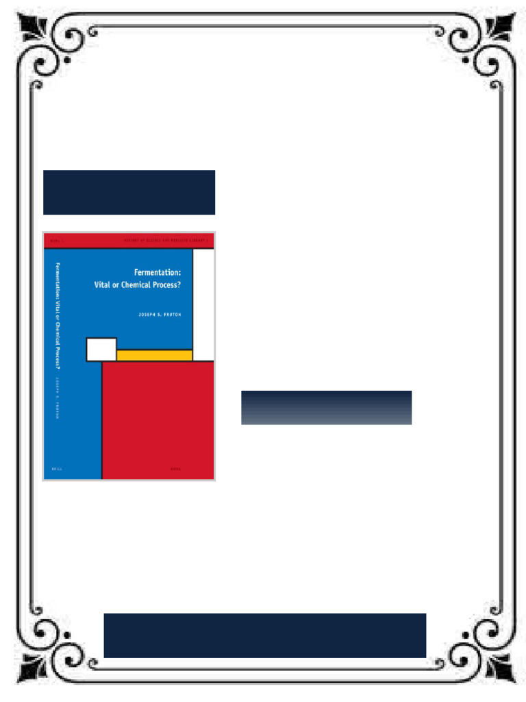 Fermentation Vital or Chemical Process Fruton ebook premium edition ...