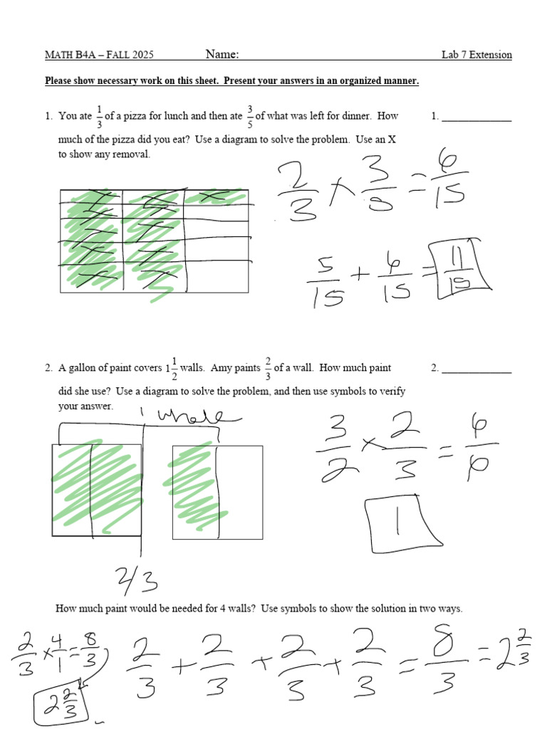 Math B4A Lab 7 Extension Guide | PDF