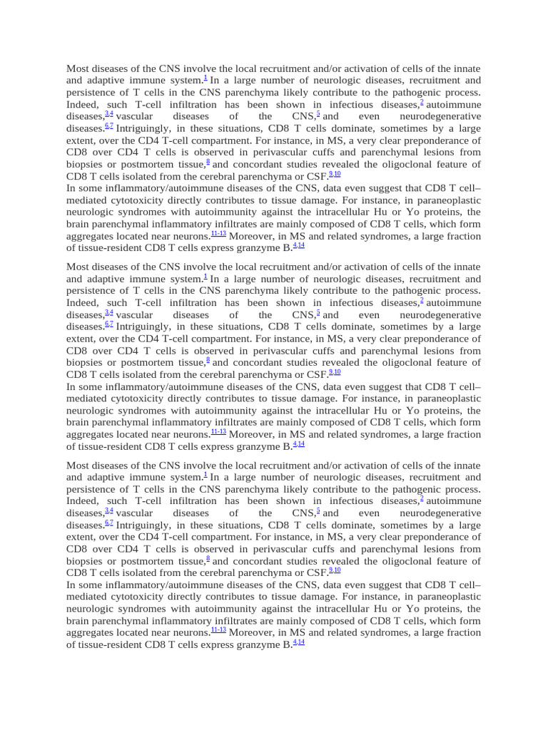 dssa | PDF | T Cell | Cytotoxic T Cell