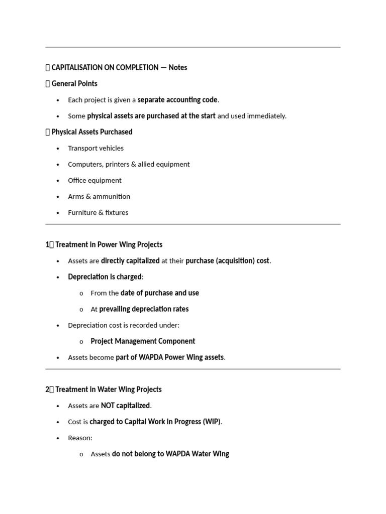 Notes Account Manual CWIP | PDF | Depreciation | Debits And Credits