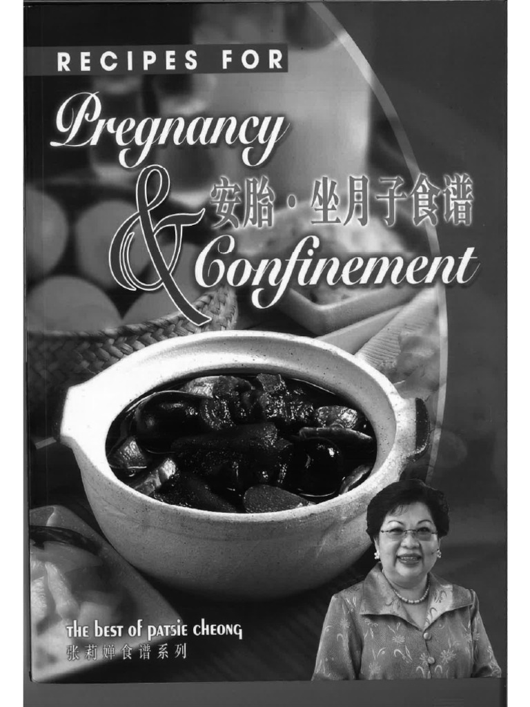 Recipe For Pregnancy and Confinement 1 | PDF