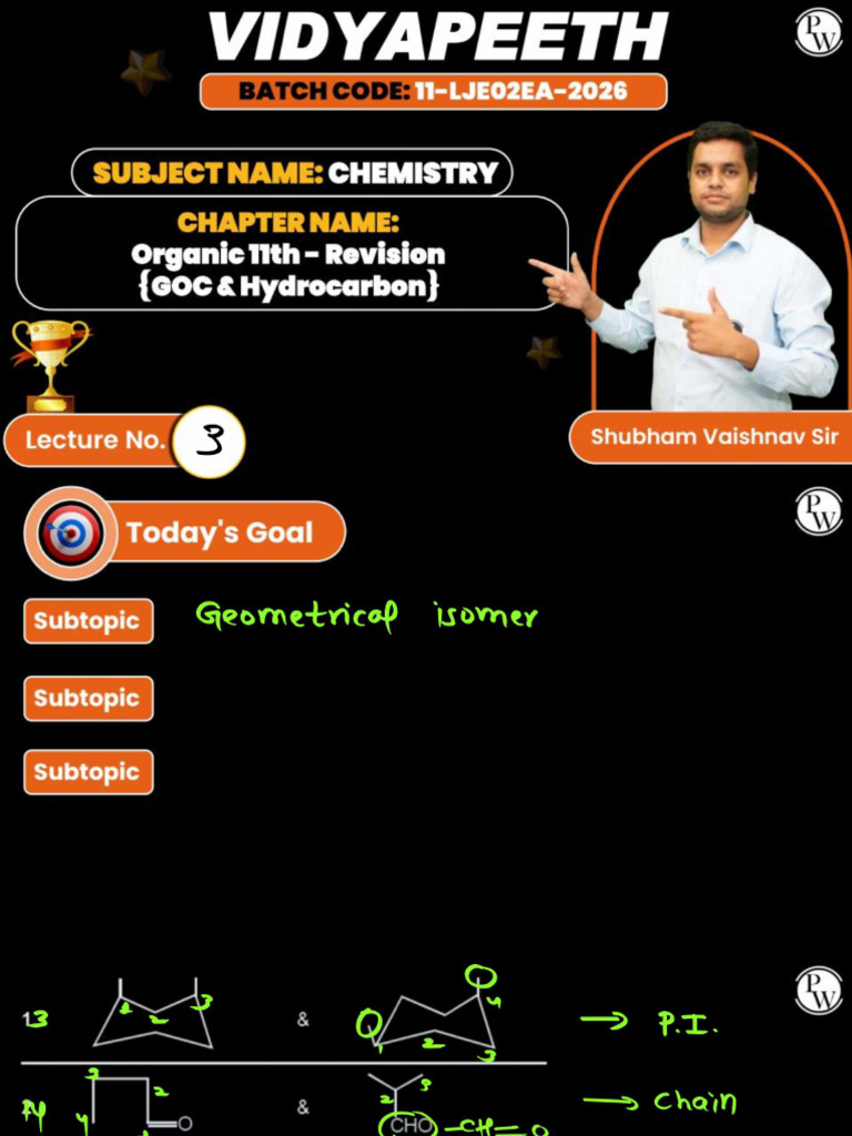 694bfb774dd819dd0d60f820_##_Organic 11th - Revision { GOC & Hydrocarbon ...
