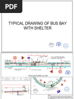 Bus Bay Design Standards and Layout | PDF | Road | Land Transport