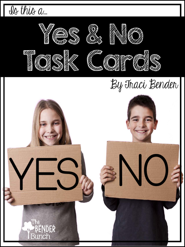 LifeSkillsYesorNoQuestionTaskCardsIsthisaforSpecialEducation-1 | PDF