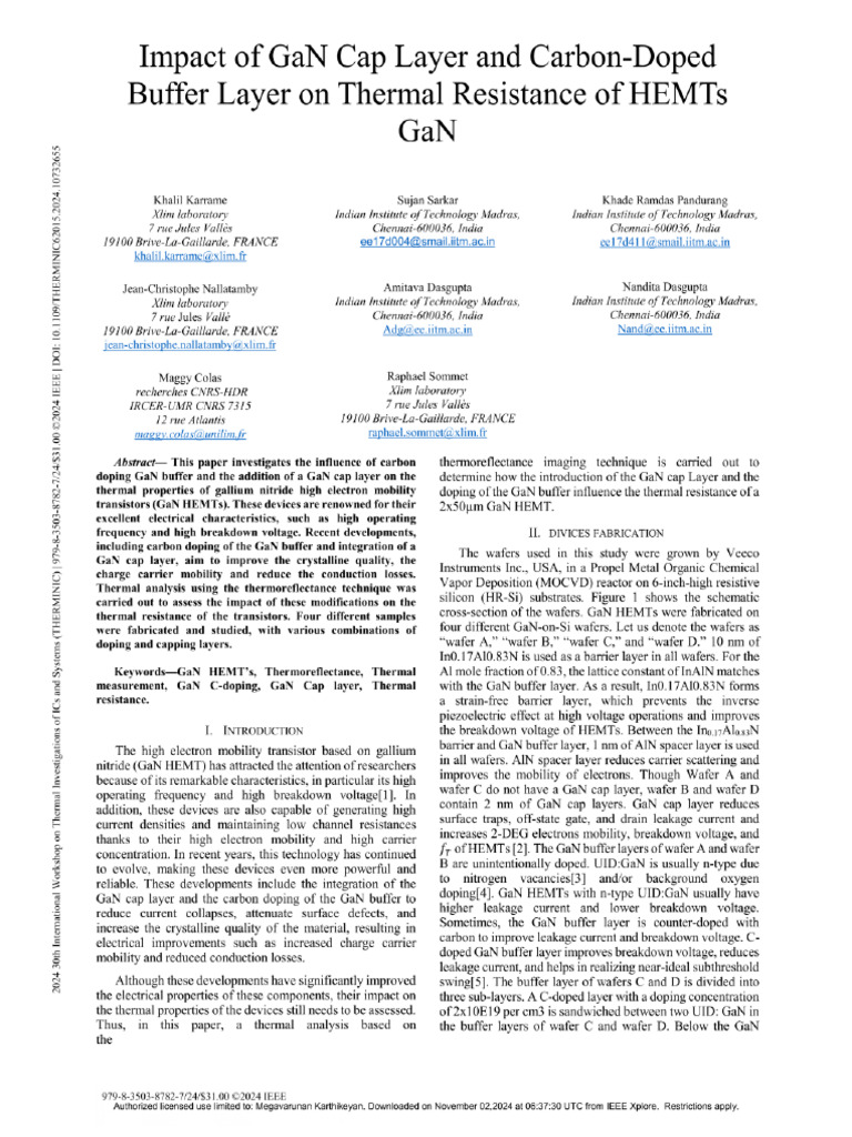 01_readable_Impact of GaN Cap Layer and Carbon-Doped Buffer Layer on ...