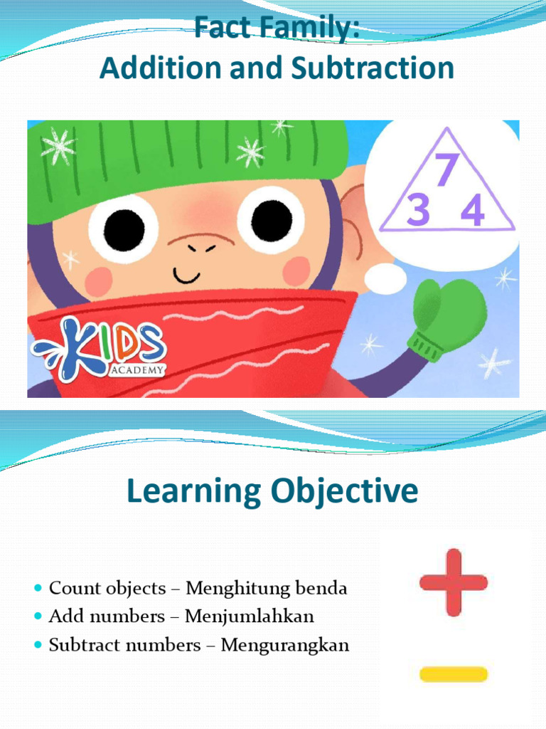 Fact Family: Addition & Subtraction Guide | PDF