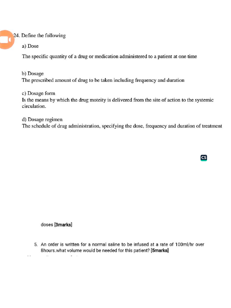 Mikupuo Simple Dose Calculations | PDF